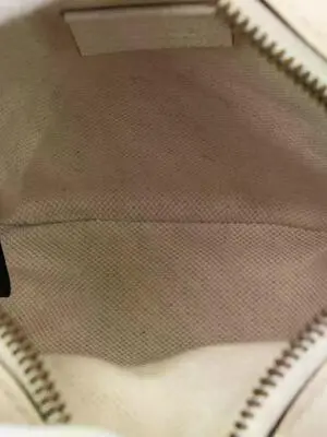 Gucci 2000-2015 Mini Grained Calfskin Logo Crossbody Bag