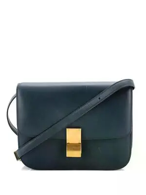 Celine Classic Box Bag Smooth Leather Medium - Green