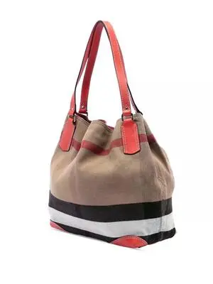 Burberry Mega Check Maidstone Tote Bag