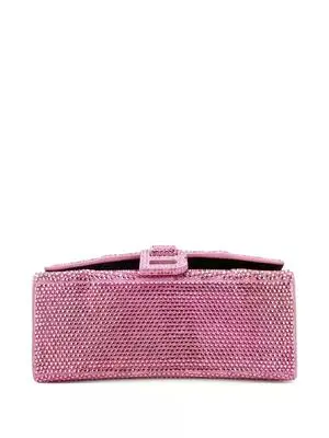 Balenciaga Hourglass Xs Top Handle Crossbody Bag - Pink
