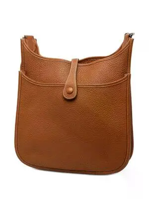 Hermès 2005 Clemence Evelyne Ii 29 Crossbody Bag - Brown