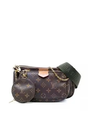 LOUIS VUITTON 2020 Monogram Multi Pochette Accessoires Satchel - Brown