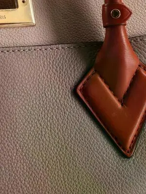 LOUIS VUITTON On My Side Monogram Tuffetage Leather Mm Tote Bag - Neutrals