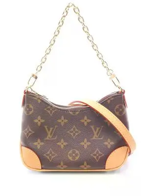LOUIS VUITTON 2010-2026 Monogram Nano Boulogne Shoulder Bag
