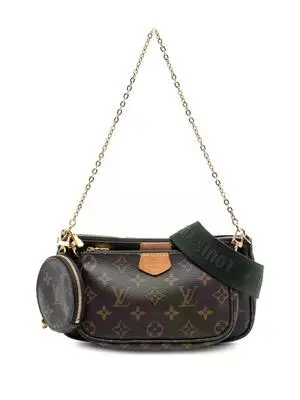 LOUIS VUITTON 2020 Monogram Multi Pochette Accessoires Satchel - Brown