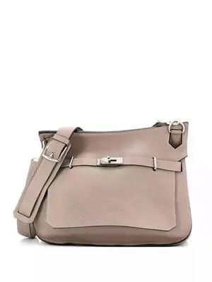 Hermès Jypsiere Bag Clemence 34 Crossbody Bag - Grey