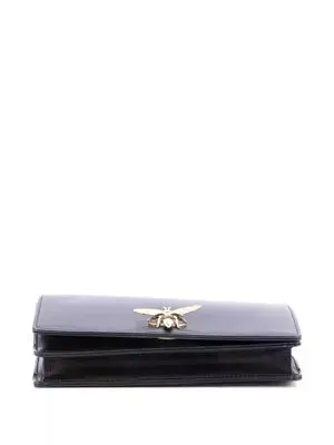 Dior Bee Leather Clutch Bag