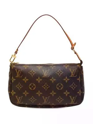 LOUIS VUITTON 2001 Monogram Pochette Accessoires Shoulder Bag