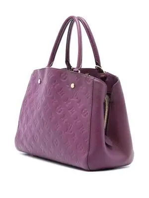 LOUIS VUITTON 2014 Monogram Empreinte Montaigne Mm Satchel