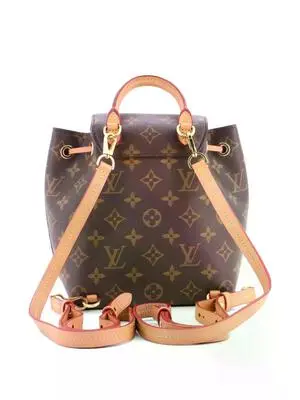 LOUIS VUITTON Montsouris Nm Monogram Canvas Bb Backpack