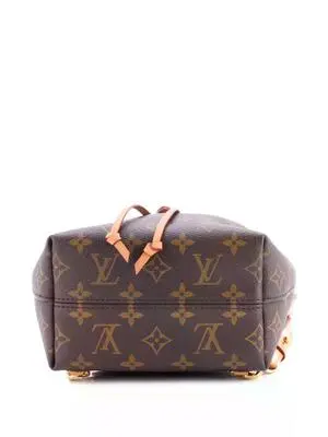 LOUIS VUITTON Montsouris Nm Monogram Canvas Bb Backpack