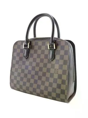 LOUIS VUITTON 2003 Damier Ebene Triana Handbag