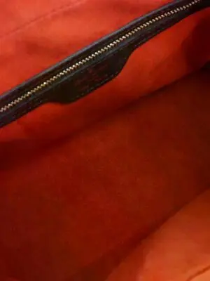 LOUIS VUITTON 2003 Damier Ebene Triana Handbag