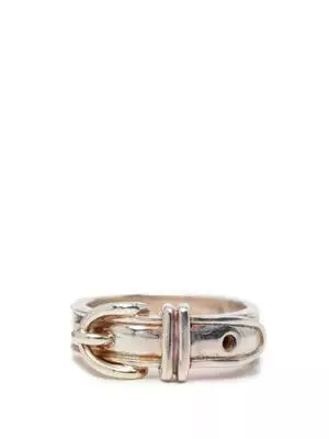 Hermès Ceinture Buckle Ring - Silver