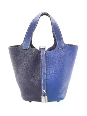 Hermès 2021 Picotin Lock Pm Handbag - Blue