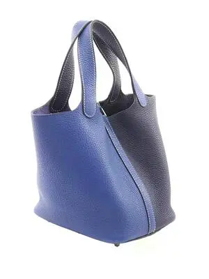 Hermès 2021 Picotin Lock Pm Handbag - Blue