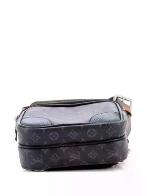 LOUIS VUITTON Amazone Sling Bag Patchwork Monogram Eclipse Canvas And Printed Leather Backpack