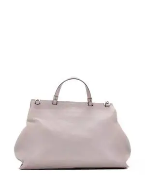 Gucci Bamboo Daily Top Handle Large Satchel - Grey