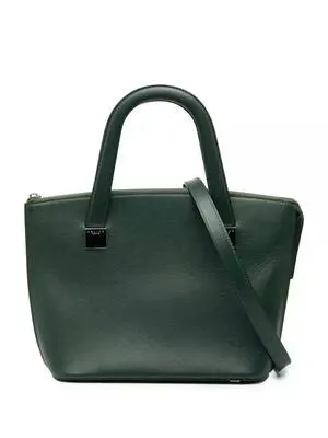 Celine 1997 Grained Calfskin Satchel