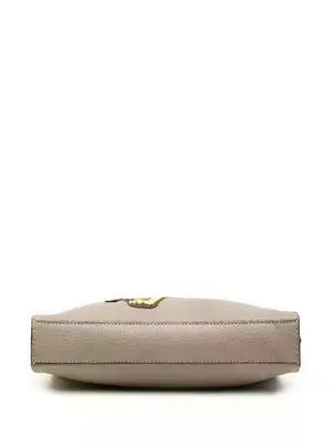 Fendi Sue Tilley Mini Peekaboo Satchel Calfskin Romano Selleria Banana Printed - Brown