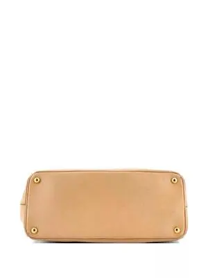 Prada Double Zip Large Tote Bag - Neutrals