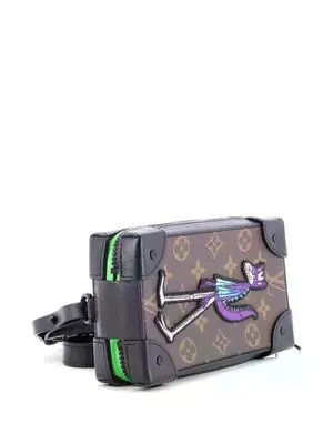 LOUIS VUITTON Soft Trunk Phone Box Monogram Crossbody Bag