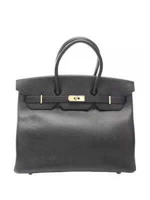 Hermès 2003 Ardennes Birkin 35 Handbag - Black