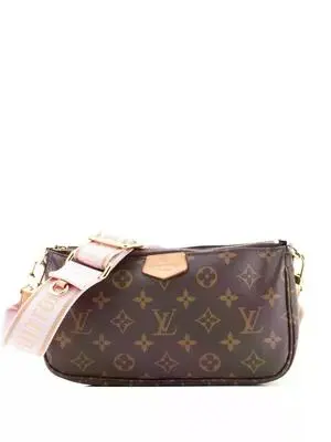 LOUIS VUITTON Multi Pochette Accessoires Monogram Canvas Crossbody Bag