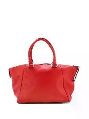 Prada Double Handle Vitello Daino Large Satchel