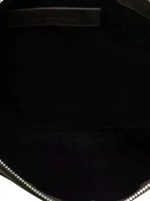 Balenciaga Canvas Clip M Clutch - Black