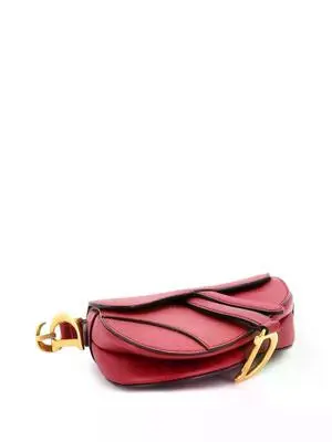 Dior Saddle Leather Mini Shoulder Bag