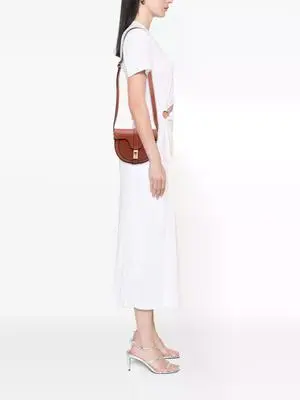 Celine Small Calfskin Besace 16 Crossbody Bag - Brown