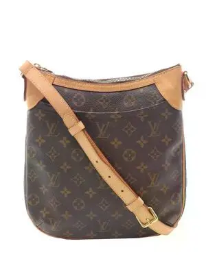 LOUIS VUITTON 2009 Monogram Odeon Pm Crossbody Bag - Brown