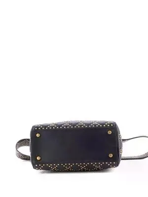 Dior Supple Lady Cannage Studded Lambskin Medium Satchel