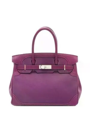 Hermès 2015 Togo Birkin 30 Handbag - Purple