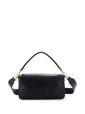 Fendi Multipocket Baguette Leather Shoulder Bag