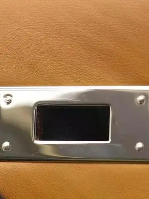 Hermès Kelly 32 Chamonix Leather Handbag - Brown