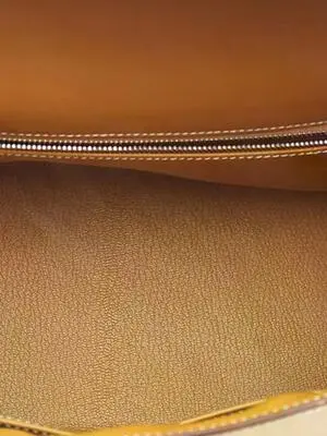 Hermès Kelly 32 Chamonix Leather Handbag - Brown