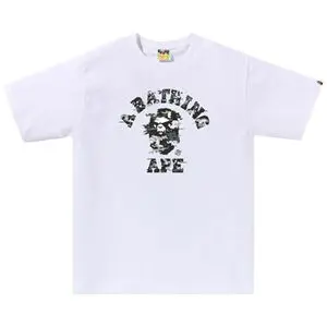 A BATHING APE Multi Pixel Camo College Tee