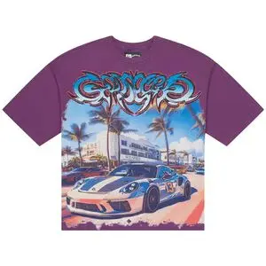GODSPEED Car Meet Miami T-shirt - Purple