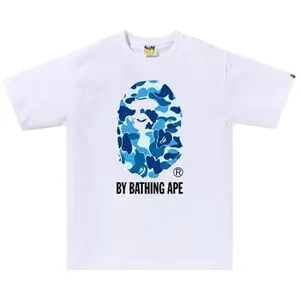 A BATHING APE Abc Camo Tee - White