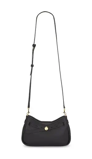 Tory Burch Romy Zip Top Crossbody - Black