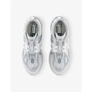 NEW BALANCE 1906 Metallic Woven Trainers - White Silver Metallic De