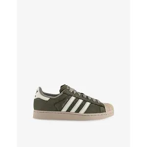 Adidas Superstar Ii Suede Trainers - Olive Strata Offwhite St