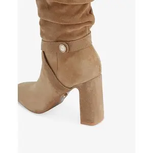 Carvela Jackpot Slouch Knee-high Suede Boots