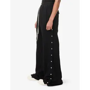 Rick Owens Wide-leg Cotton-jersey Trousers