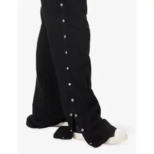Rick Owens Wide-leg Cotton-jersey Trousers