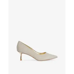 DUNE Achievable Woven Heeled Courts - Gold Synthetic