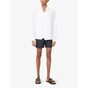 Moncler Brand-patch Drawstring Swim Shorts