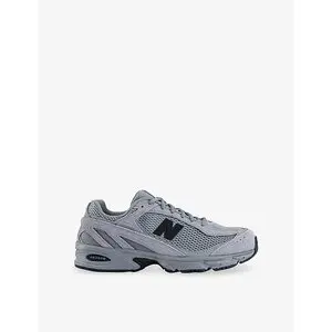 NEW BALANCE 509 Leather And Mesh Trainers - Grey Black